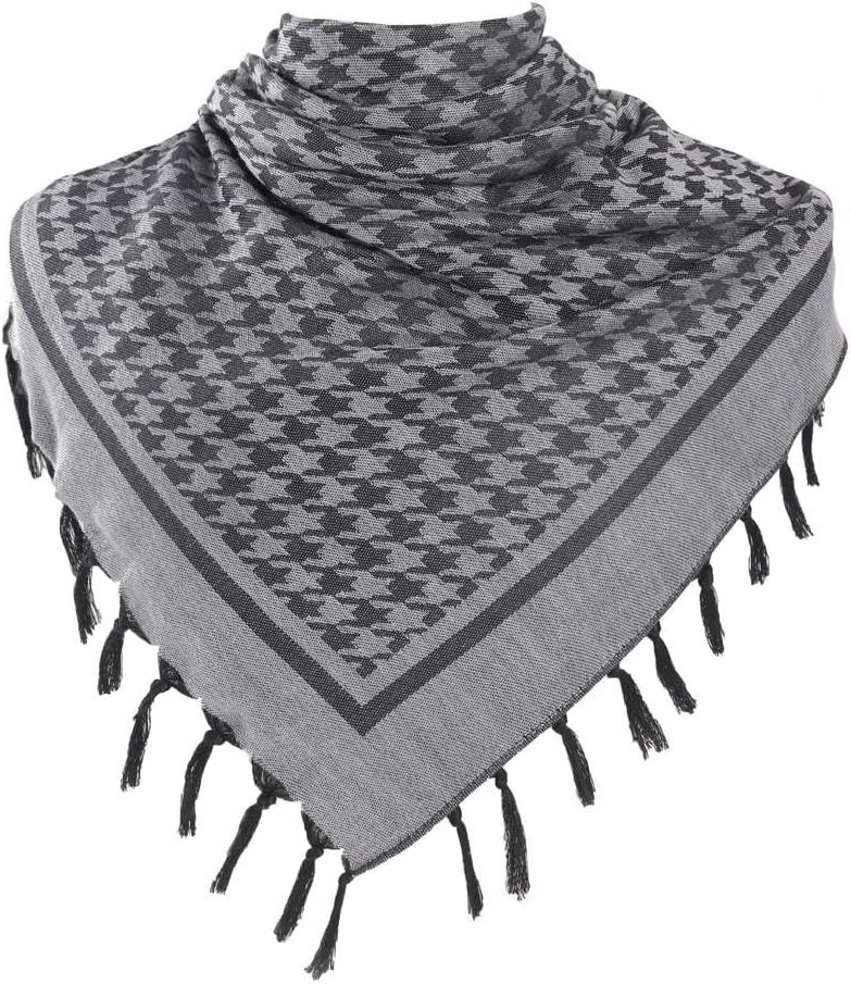 Military Shemagh Tactical Head Neck Scarf for Men and Women, Keffiyeh ...