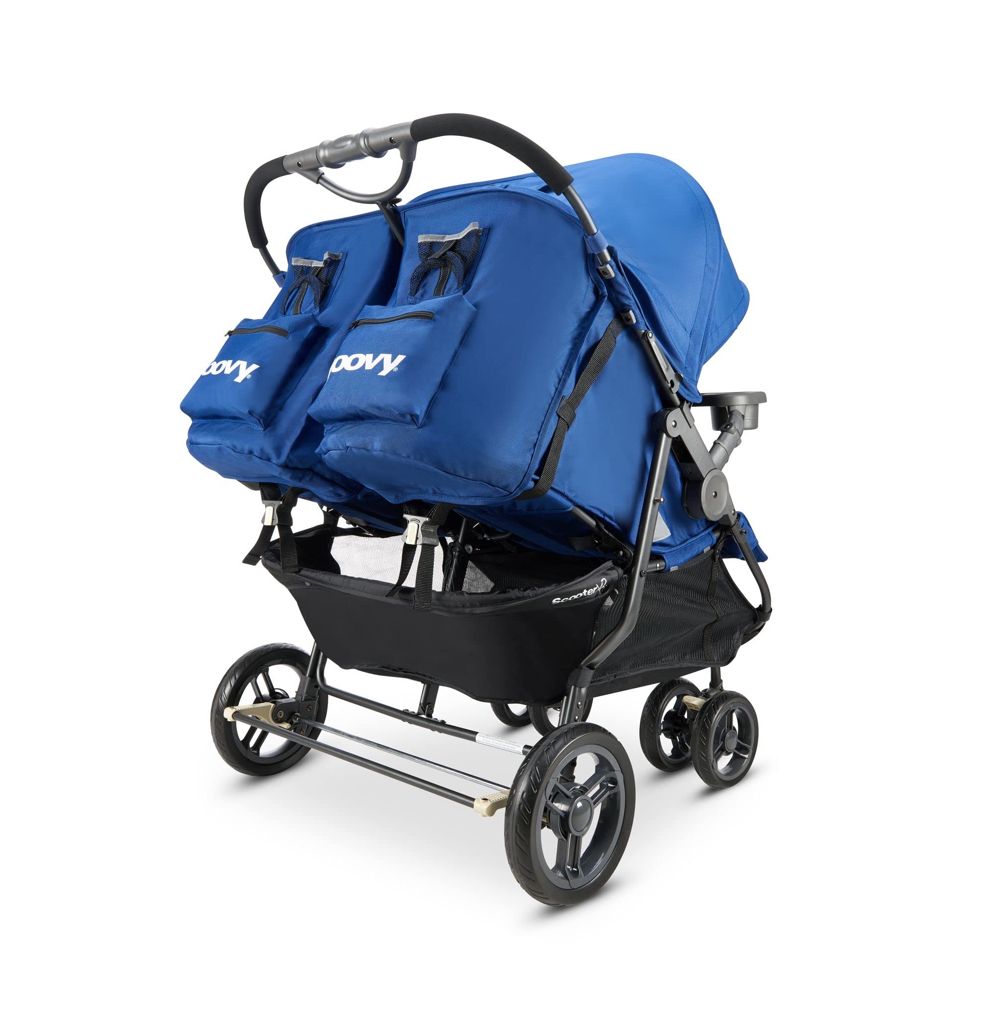 Snapklik.com : Joovy Scooter X2 Side-by-Side Double Stroller Featuring ...