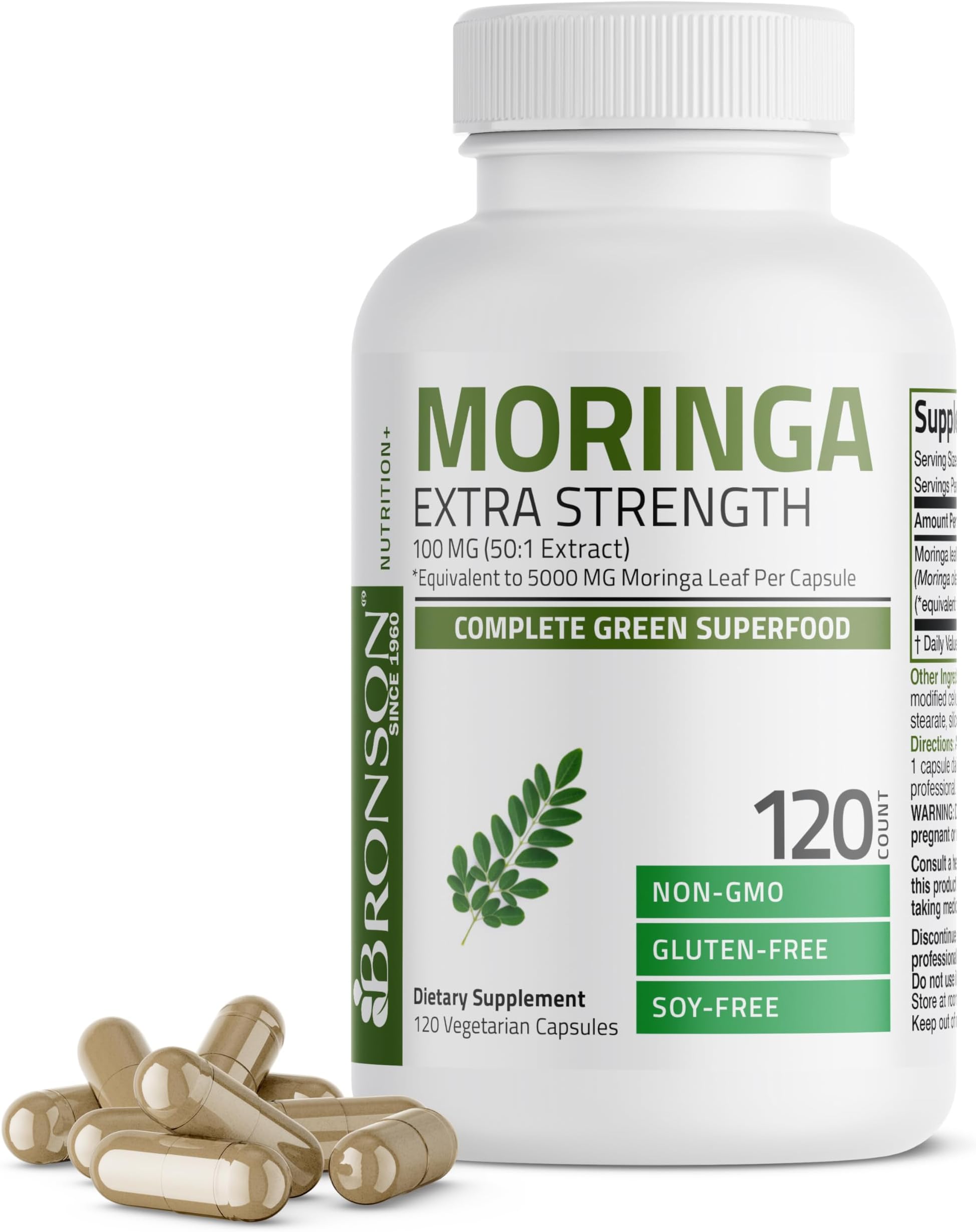 Amazon.com: Organic Moringa Powder - 1.10 lbs (17.64 oz) | USDA ...