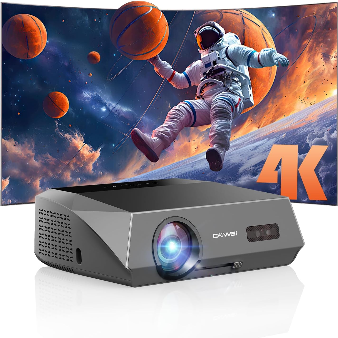 Amazon.com: 4K Ultra HD Home Theater Projector for Daytime Viewing ...