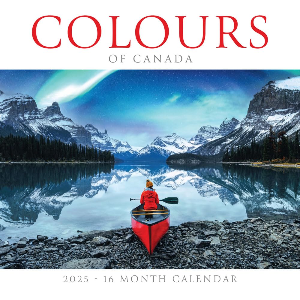 Canadian Geographic Colours of Canada OFFICIAL | 2025 8.5 x 8.5 Inch ...