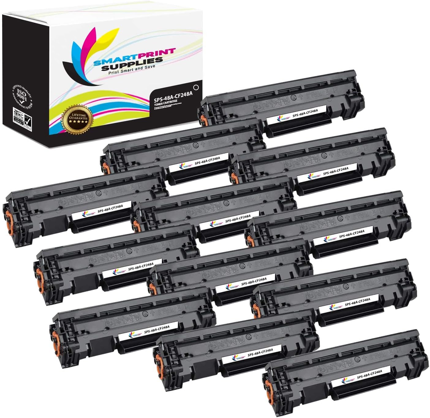 Amazon.com: Smart Print Supplies Compatible 48A CF248A Black Toner ...