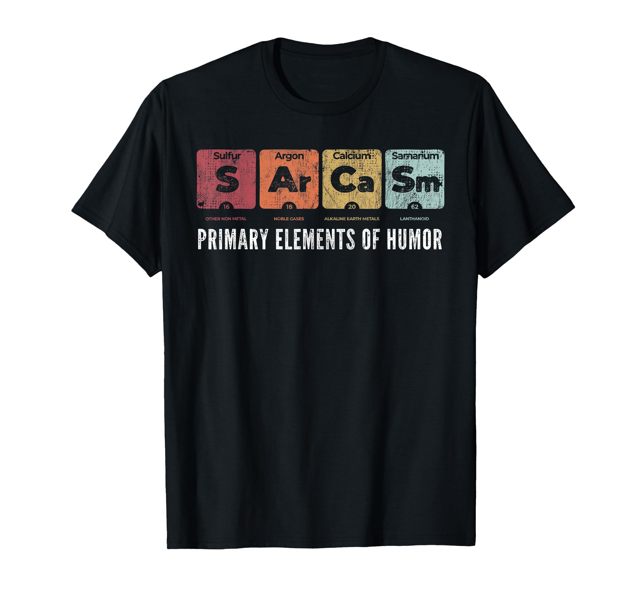 Amazon.com: Sarcasm Primary Elements of Humor Periodic Table Science ...