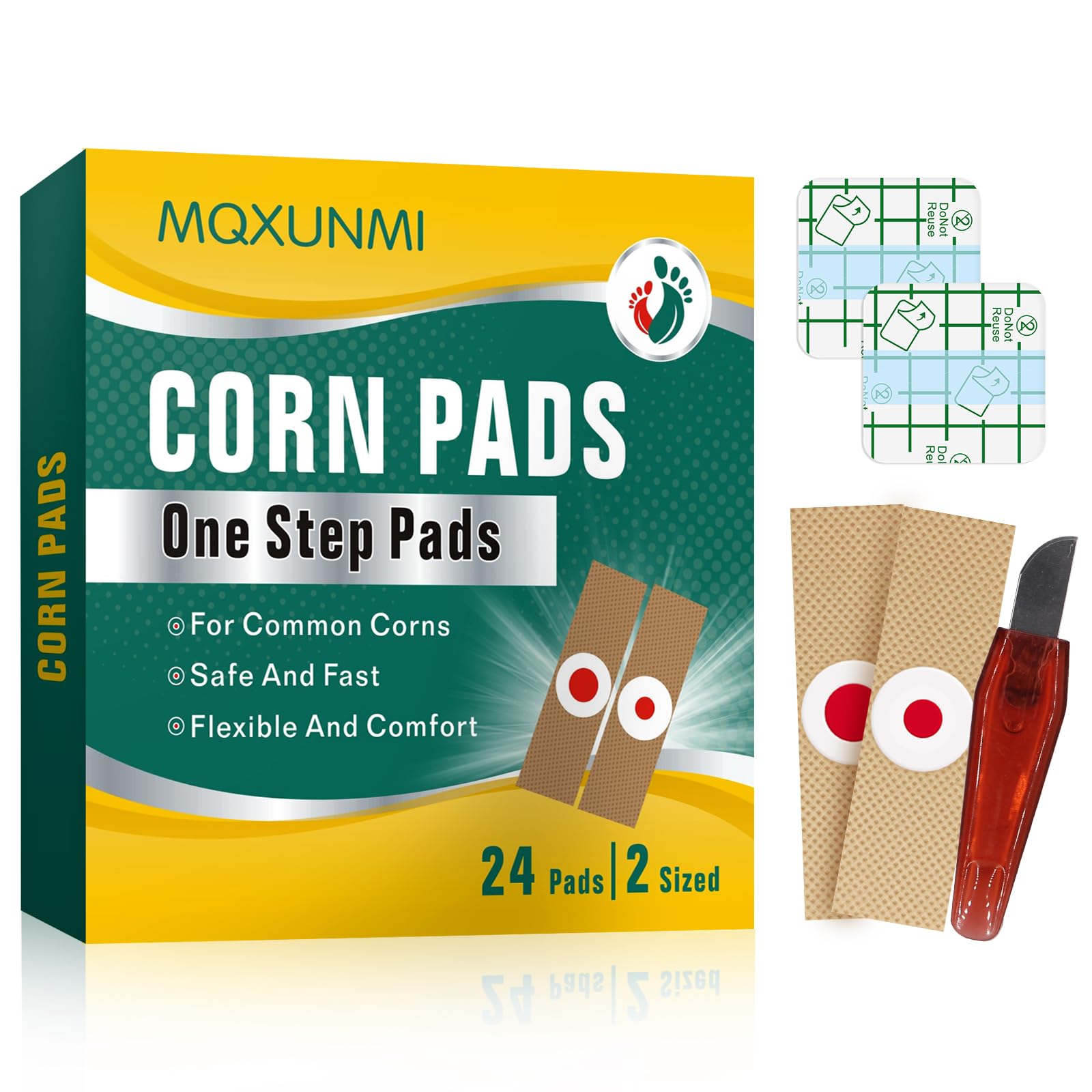 Corn Plasters 24 Pcs Corn Remover Pads Corn Removal Feet | Desertcart INDIA