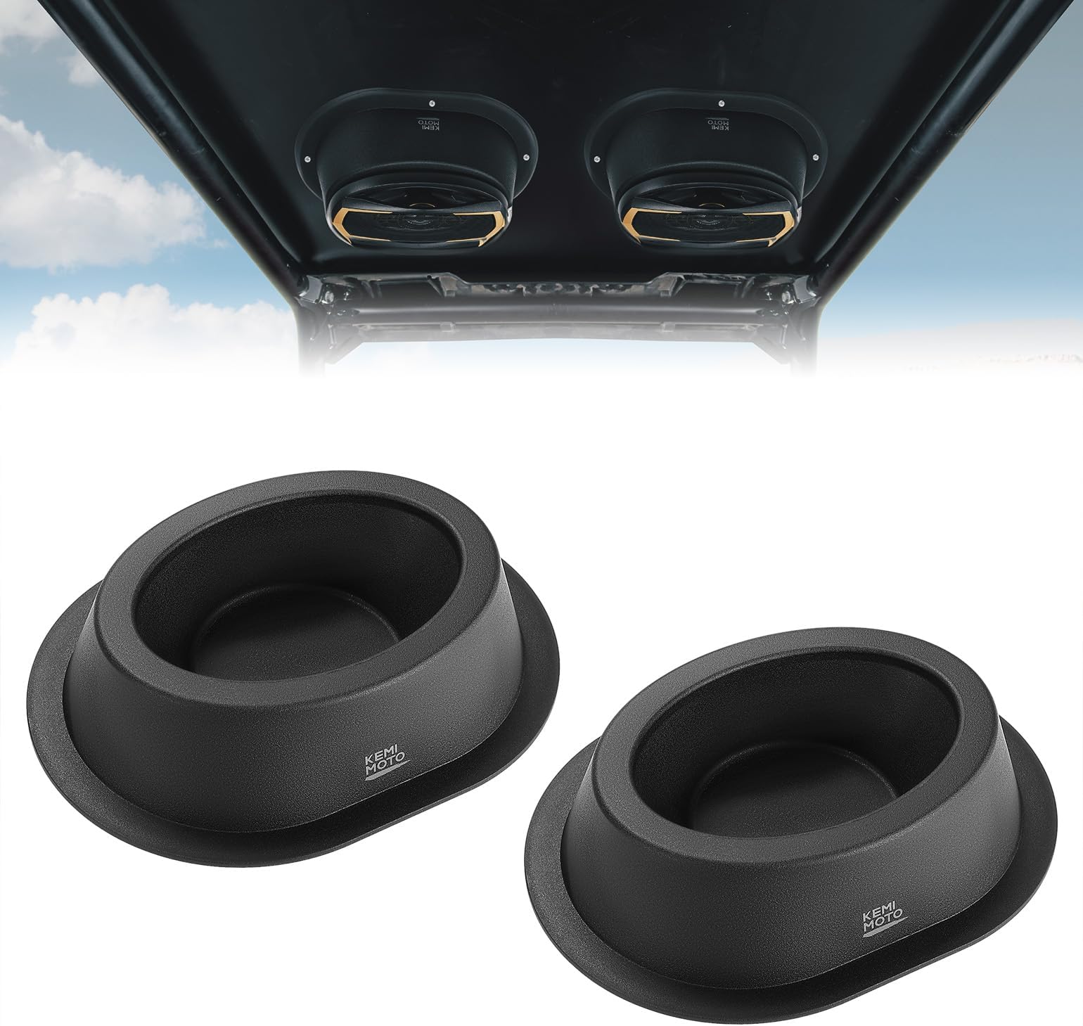 Amazon.com: KEMIMOTO Pairs of 6x9 Speaker Pods, Universal Speaker Boxes ...