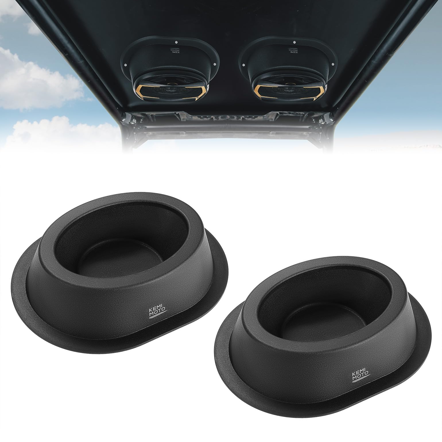 Amazon.com: KEMIMOTO Pairs of 6x9 Speaker Pods, Universal Speaker Boxes ...