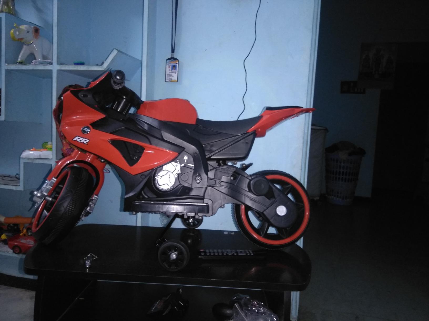 Buy Toy House Kids Ride-on Mini Yamaha R1 Bike with Rechargeable ...