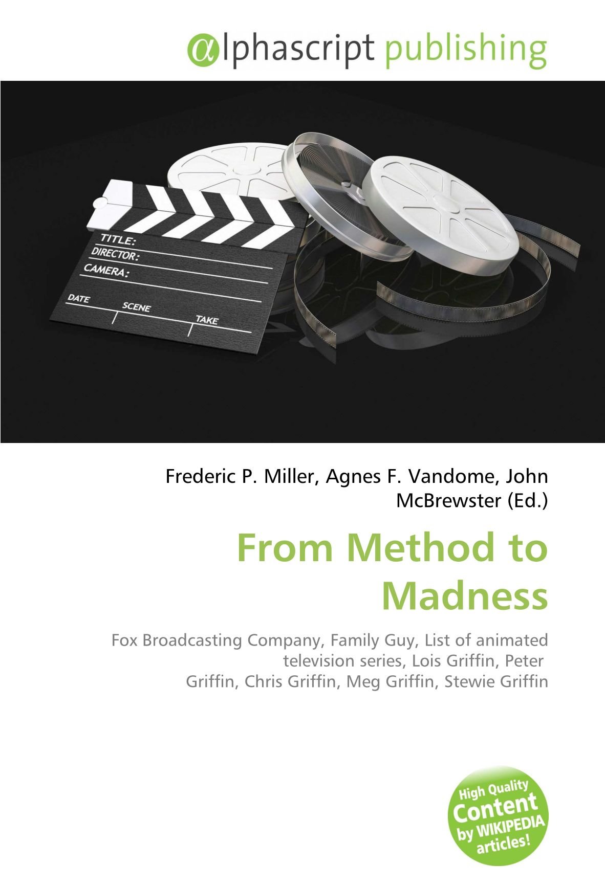 Buy From Method to Madness: Fox Broadcasting Company, Family Guy, List ...