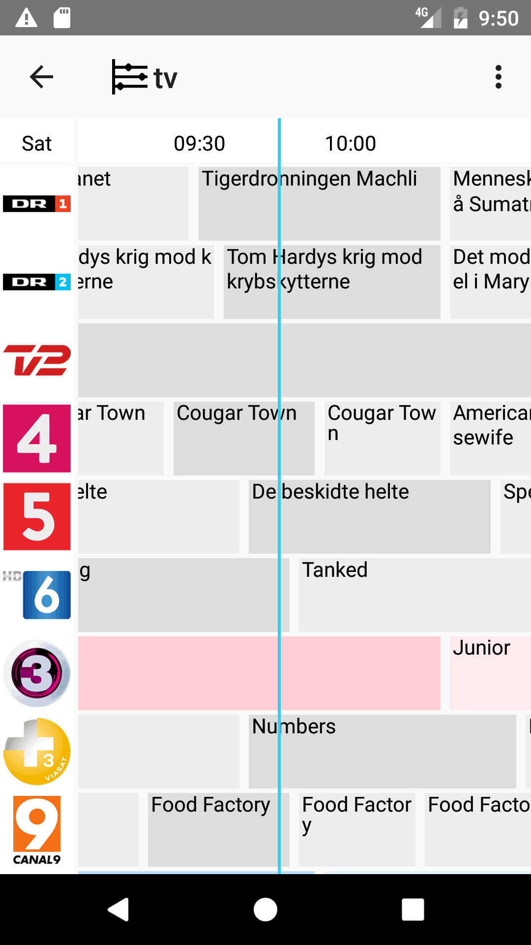 TV oversigt Danmark - Cisana TV+ - App on the Amazon Appstore
