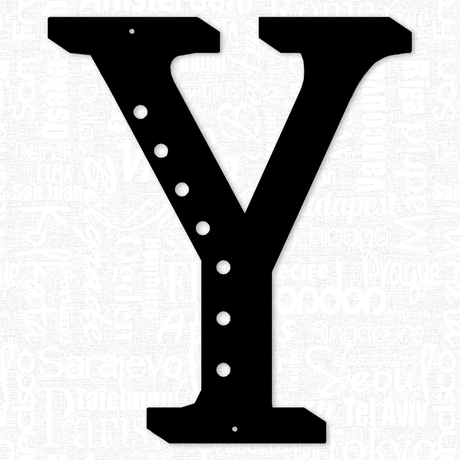 Black Metal Alphabet