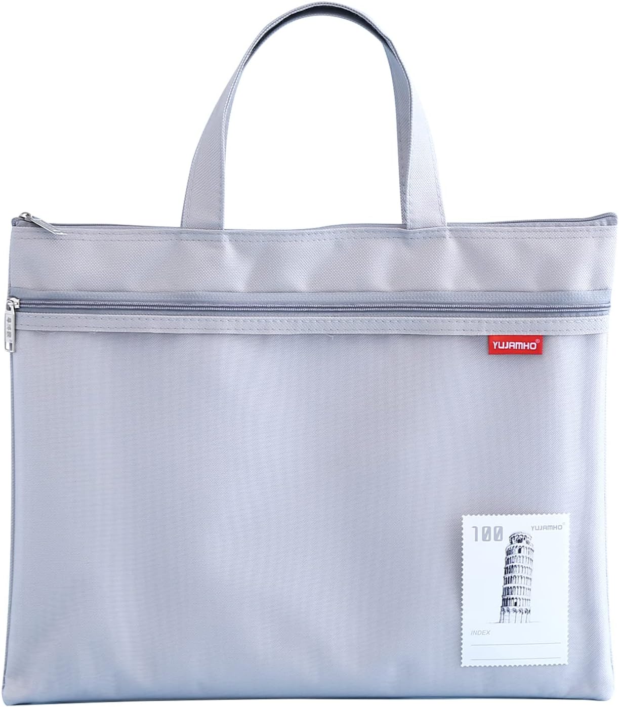 Amazon.com : M&G 12x15 in Large Zipper Pouch with Handle, A4 Foldable ...