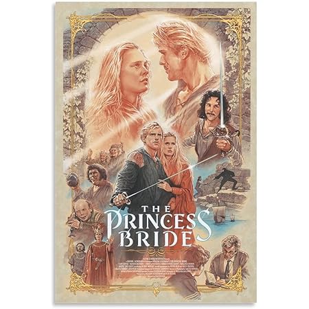 Amazon.com: The Princess Bride Movie 1987 Movie Gift Movie Wall Decor ...