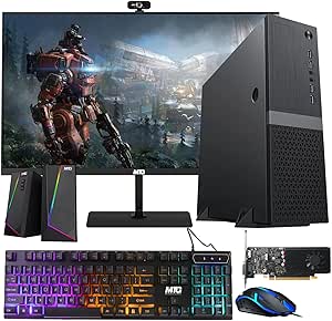 Amazon.com: TechMagnet Gaming Desktop PC,Intel Core i5 8th Gen,Heera,GT 1030 Graphics,16GB RAM ...