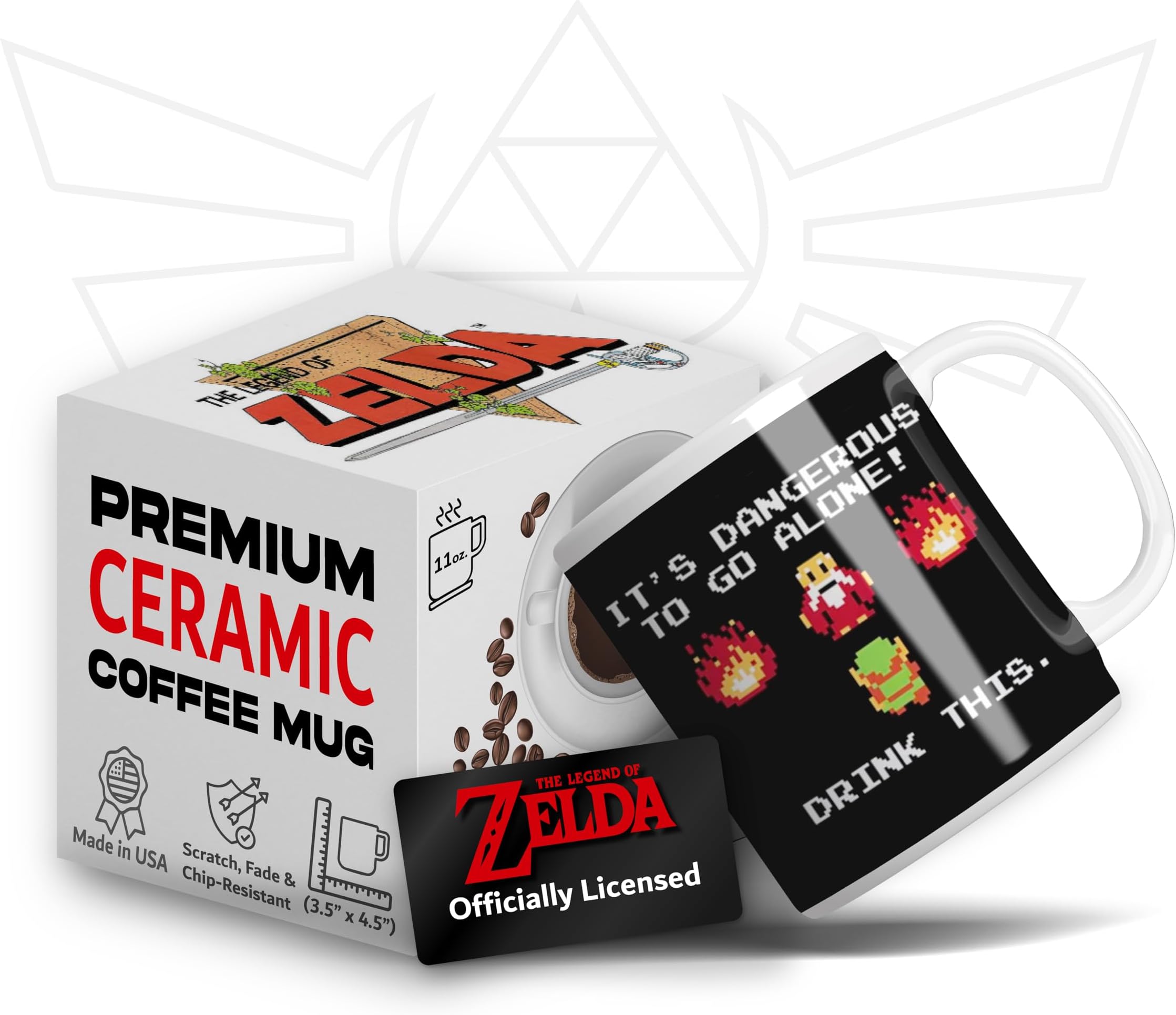 Amazon.com: Pyramid America - Zelda Mug - The Legend of Zelda Tears of ...