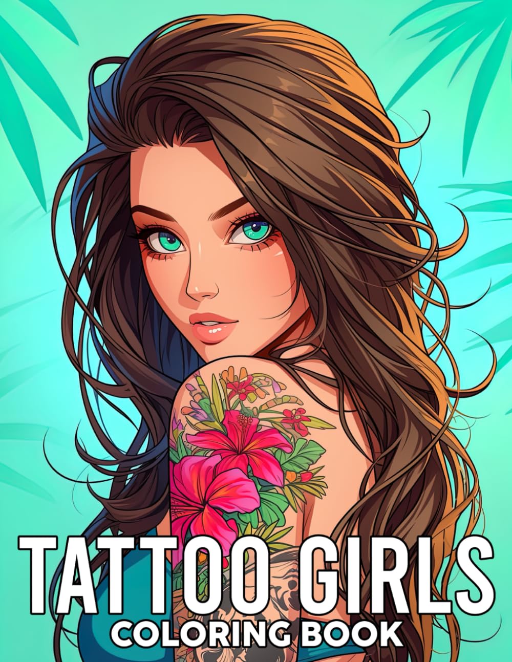 Amazon.com: Tattoo Girls Coloring Book: Explore the Inked Elegance ...