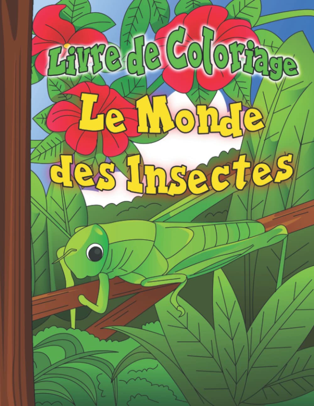 Buy Livre de coloriage pour les enfants Le monde des insectes 50 images ...