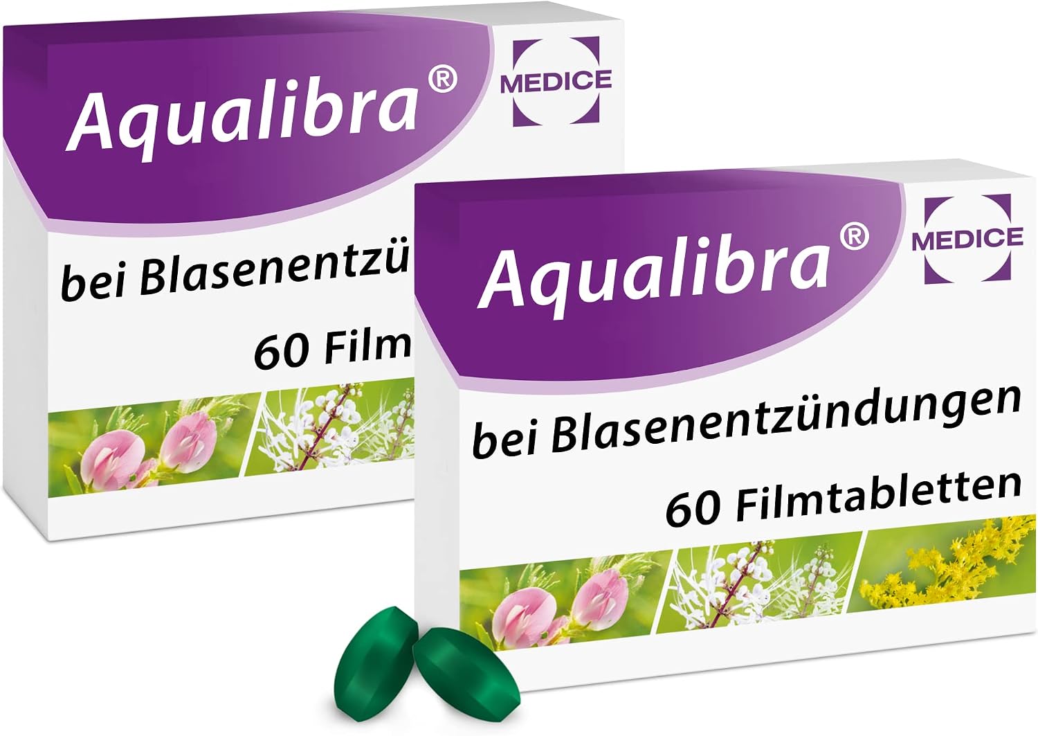 Aqualibra 2 x 60 Filmtabletten bei wiederkehrenden Blasenentzündung ...