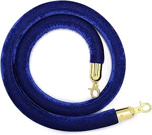 Amazon.com: Wcxixo Velvet Hanging Rope Crowd Control Rope, 2 Ft/ 3 Ft ...