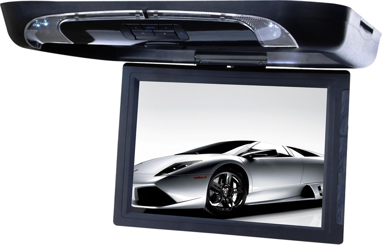 Amazon.com: Tview T1591DVFD-BK 15-Inch Flip Down Monitor with Built in ...