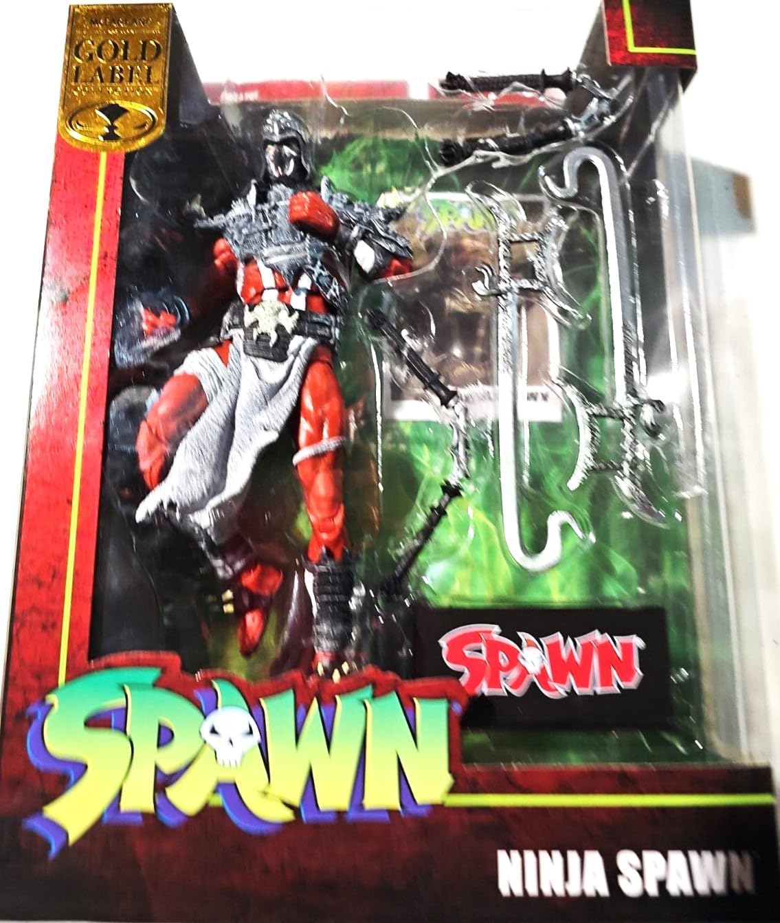 Amazon.com: McFarlane Toys - Spawn 7 Toy Wave 5 - Ninja Spawn (Variant ...