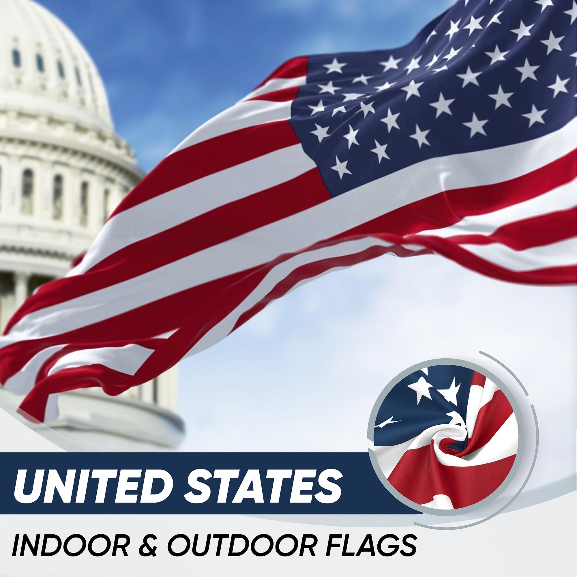 Snapklik.com : American Flags For Outside 2x3 USA Flag, Outdoor Heavy ...