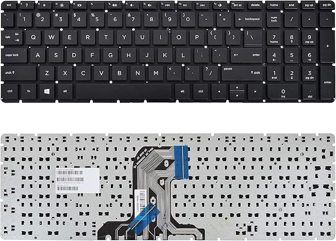 HB PLUS Laptop Keyboard Compatible for HP 15-ac Series - PK131EM3A00 SG ...