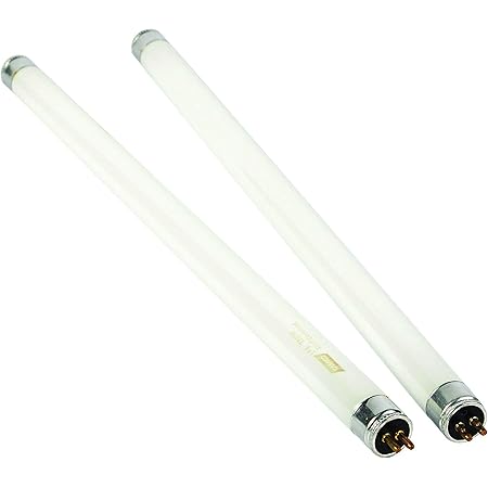 (Pack of 2) F8T5/CW 8W T5 12" Cool White 4100k Fluorescent Light Bulb ...