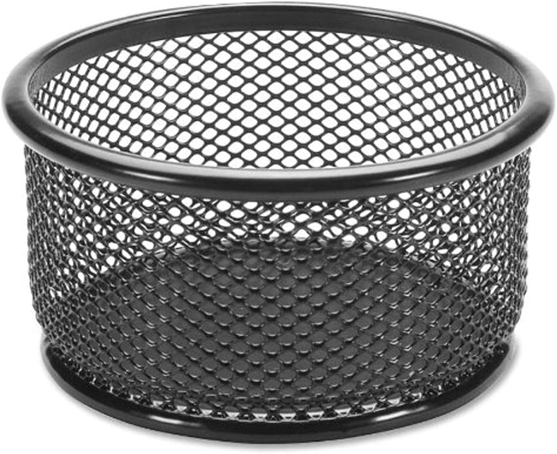 Amazon.com: Lorell Mesh Paper Clip Holder, 2.1" x 3.8", Black : Office ...