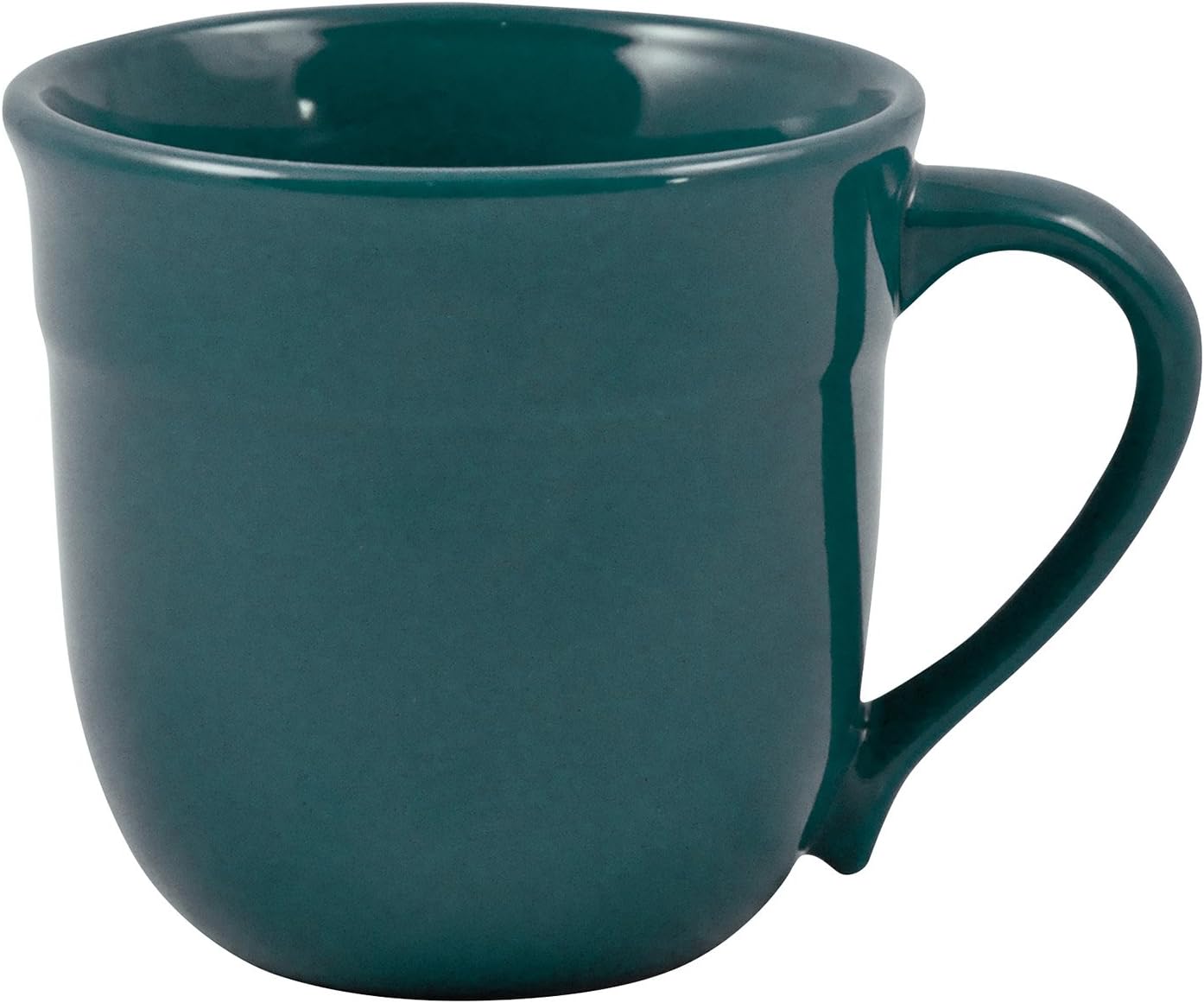 Amazon.com | Emile Henry Blue Flame Ceramic 14 Ounce Traditional Mug ...
