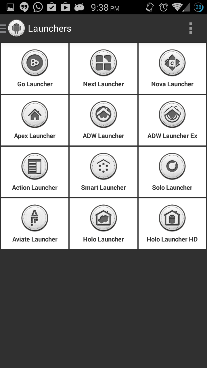 White Leather TSF Shell Theme:Amazon.de:Appstore for Android