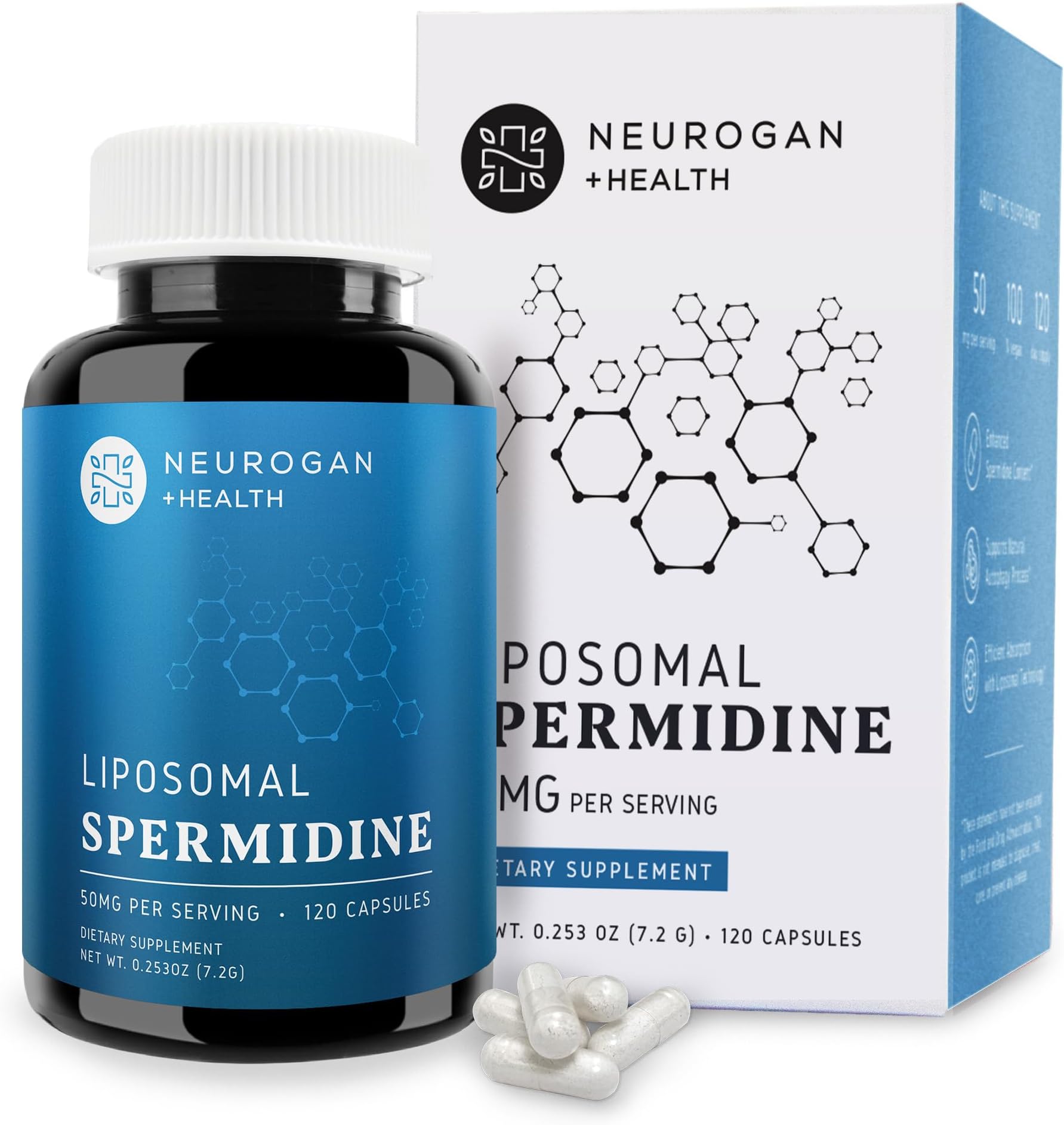 Amazon.com: Liposomal Spermidine Capsules - Enhanced Absorption Formula ...