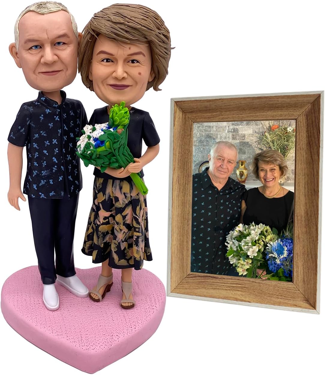 Amazon.com: coloves Personalized Fully Custom Made Figure Bobblehead ...