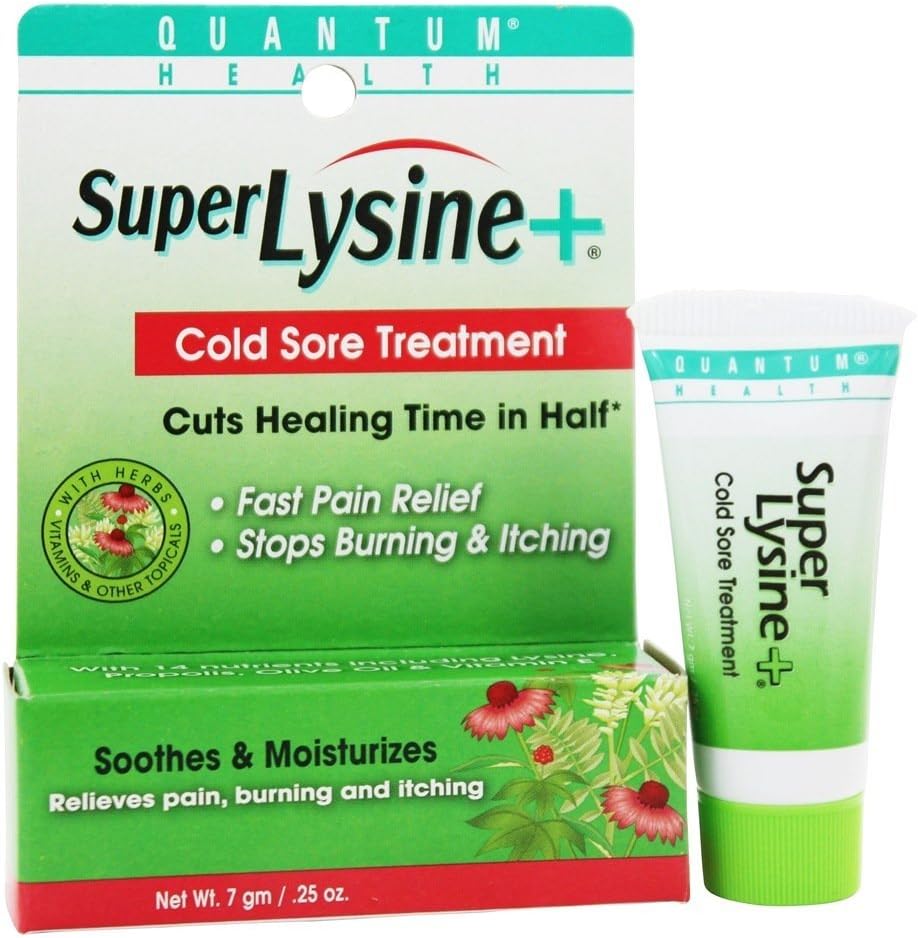 Amazon.com: All Natural & Organic Fever Blister & Cold Sore Treatment ...