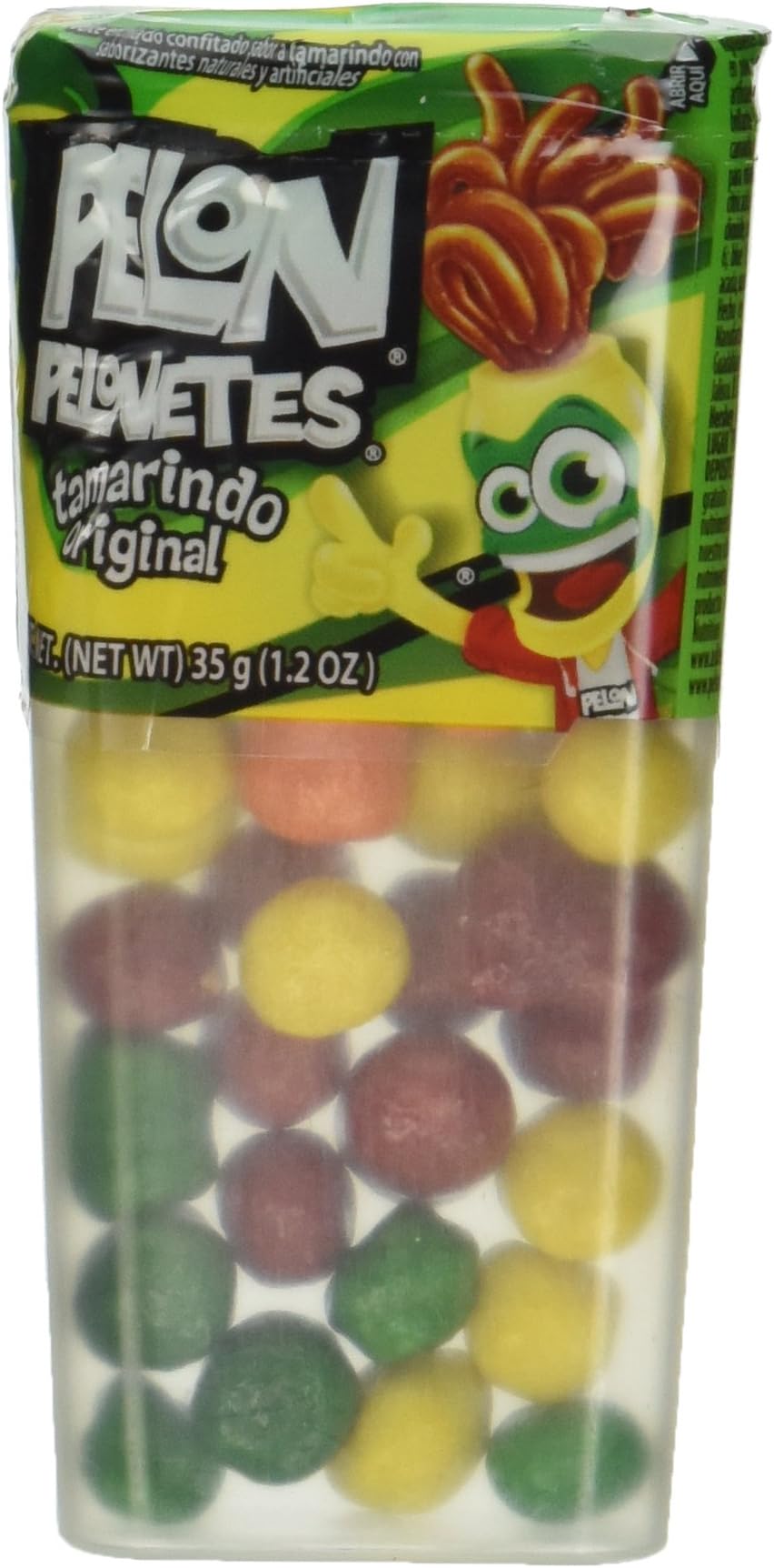 Amazon.com : Mini Pelon Pelo Rico Tamarind Push up Candy, 12-Count, 6.3 ...