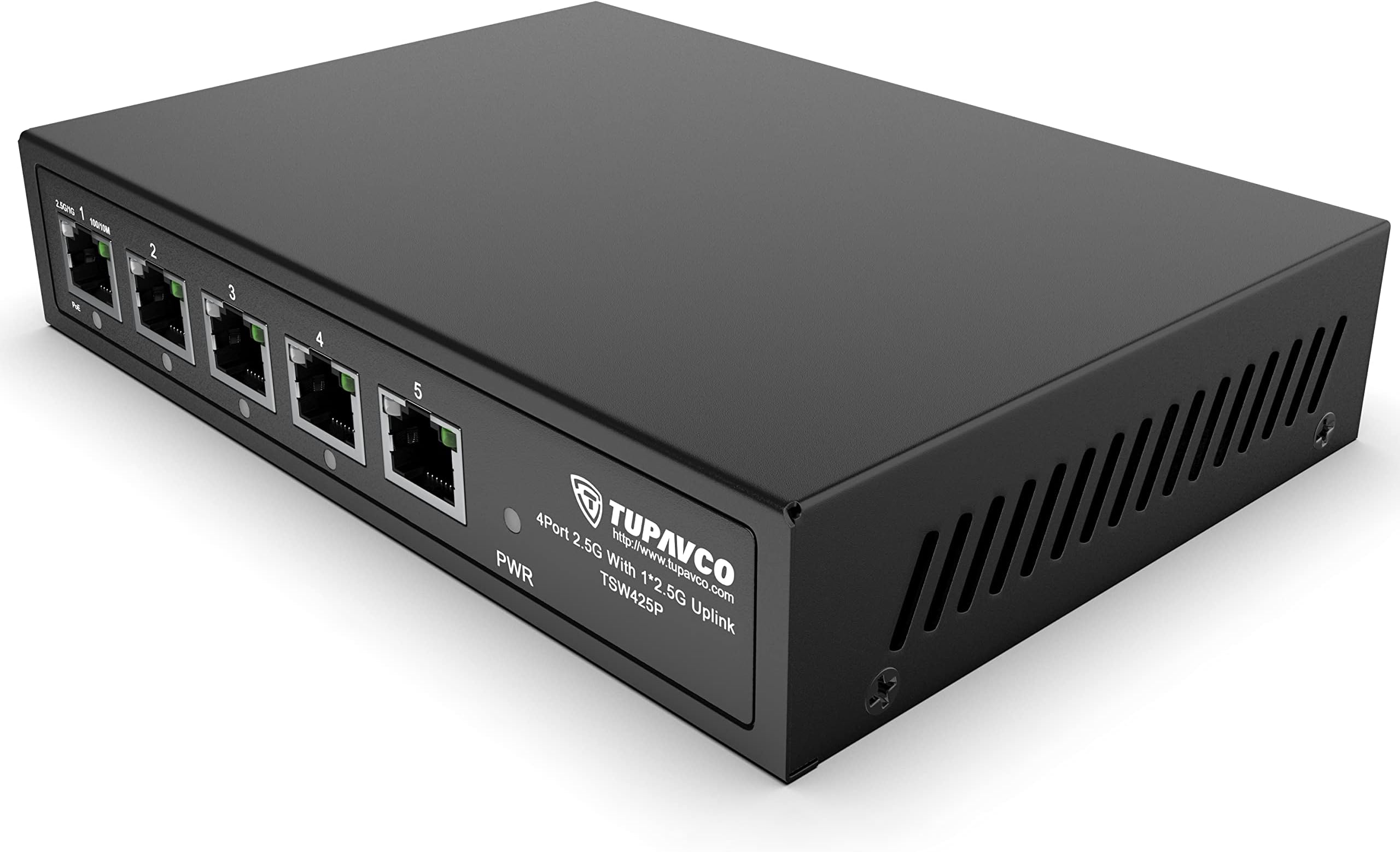 Amazon.com: 2.5GB Switch (5 Port) PoE++ for Ethernet Network - 1x90W ...