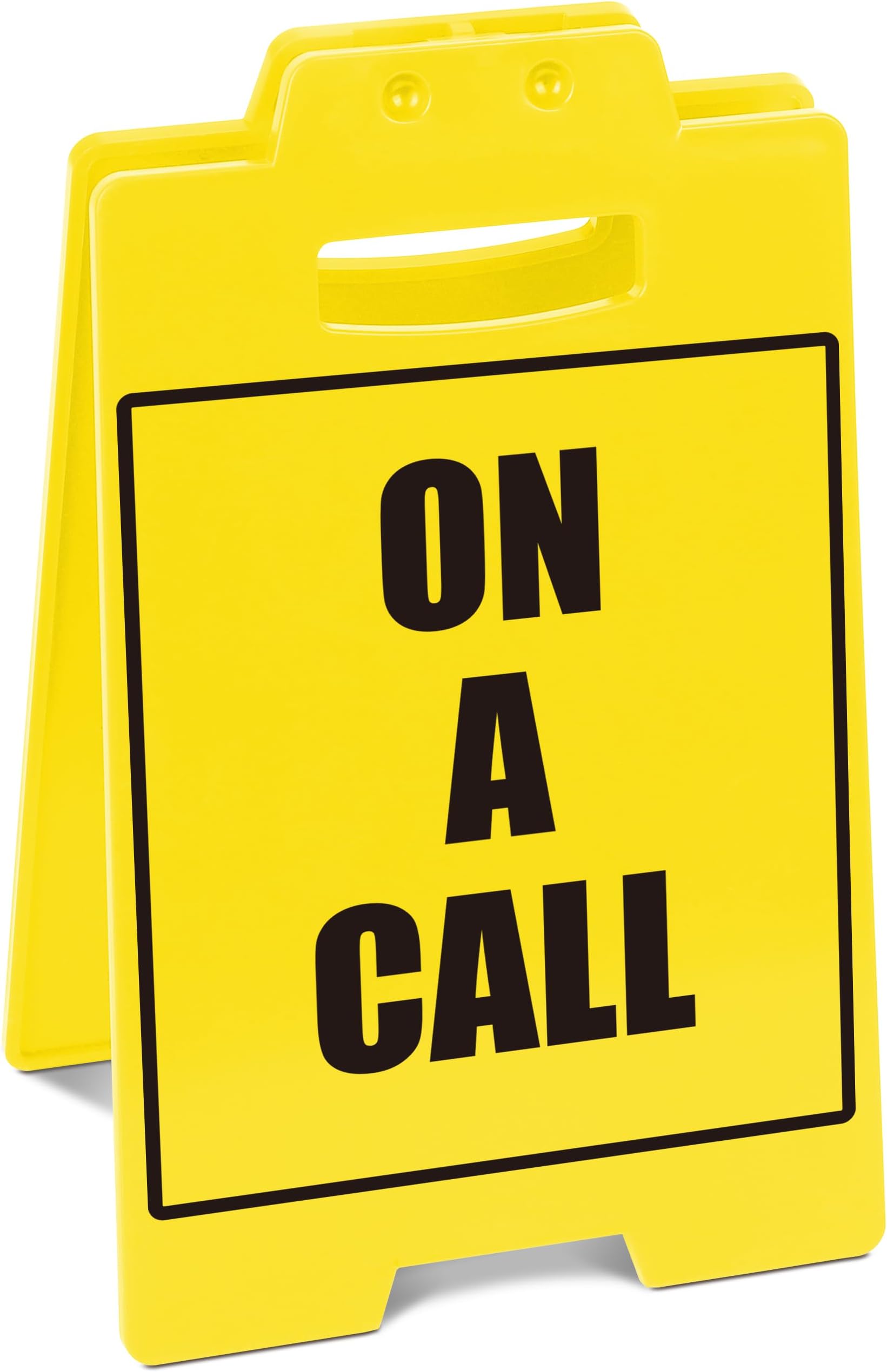 Amazon.com : ON A CALL Desk Red Sign, On a Call Mini Sign for Office ...