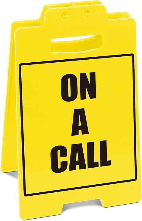 Amazon.com: I'm On Call Mini Sign for Office - Need Quiet Time, Desk ...