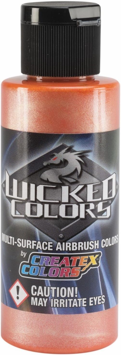 Amazon.com: Createx Wicked Colors W365 Metallic Burnt Orange 2oz. Water ...