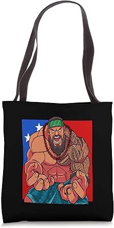 Amazon.com: Samoan Pride Polynesian Family Samoa Flag Haka Dance Tote ...