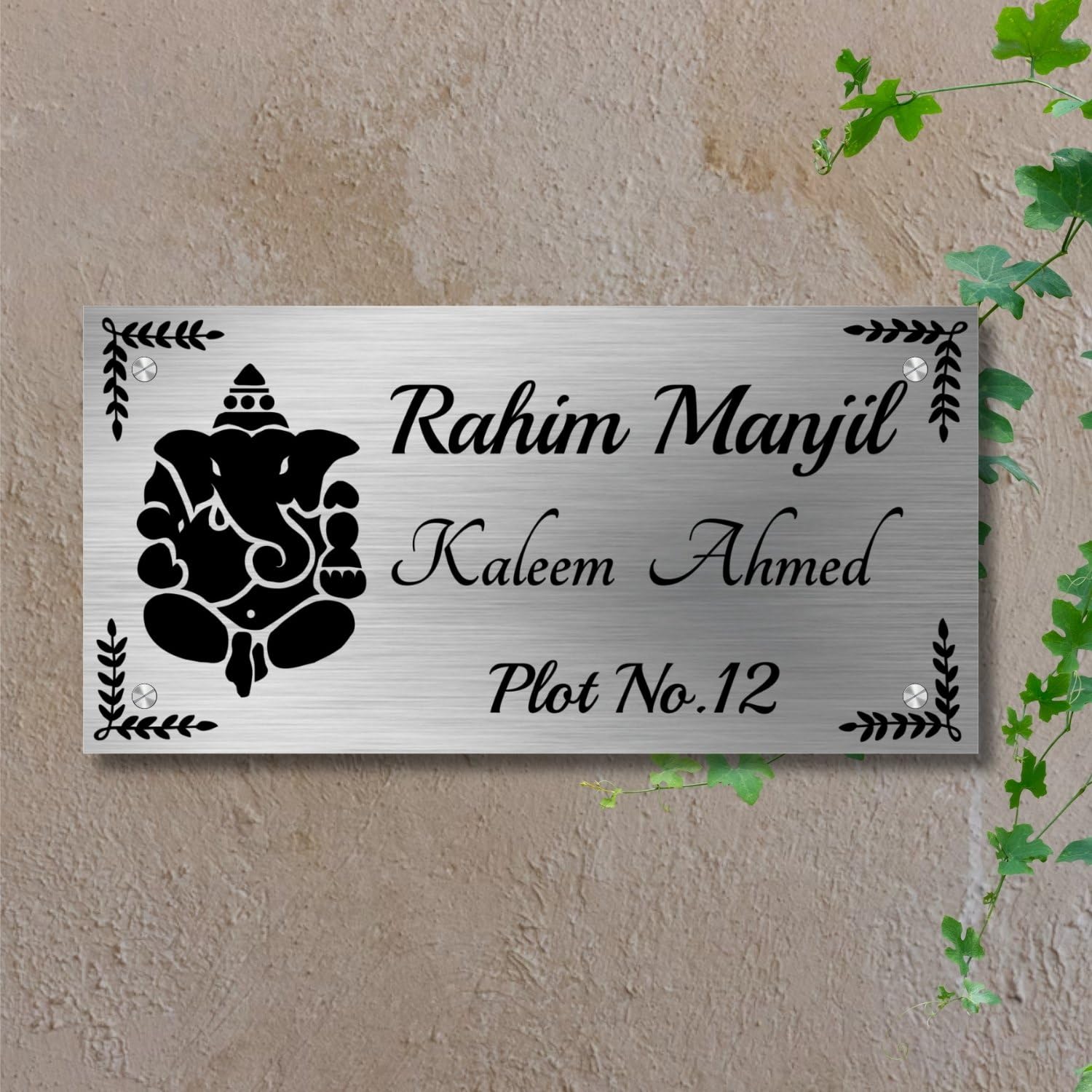 Name Plate Designs For Main Gate 15+ Name Plate Design For Home: