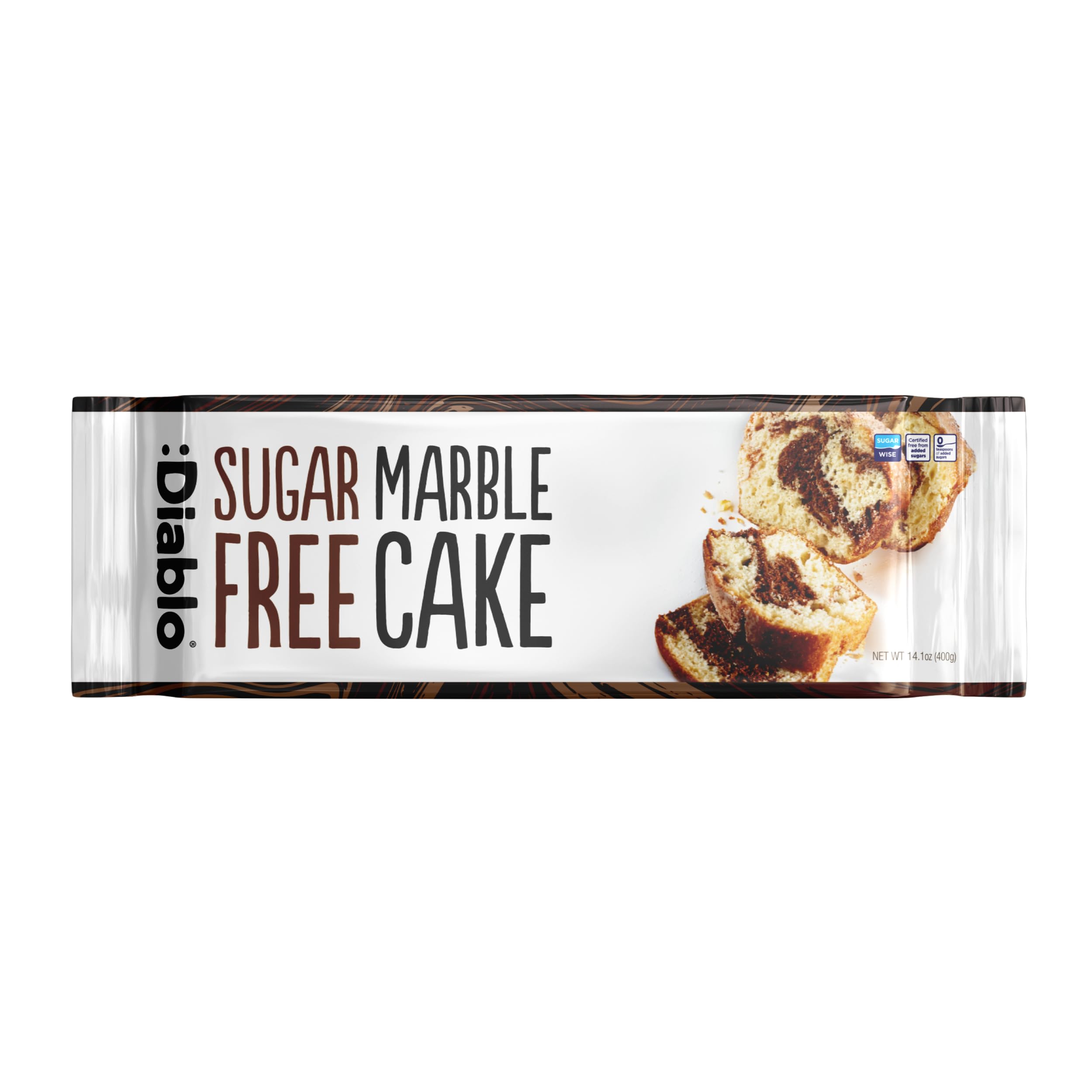 Diablo Sugar Free Marble Cake, 400g (Pack Of 1) : Amazon.co.uk: Grocery