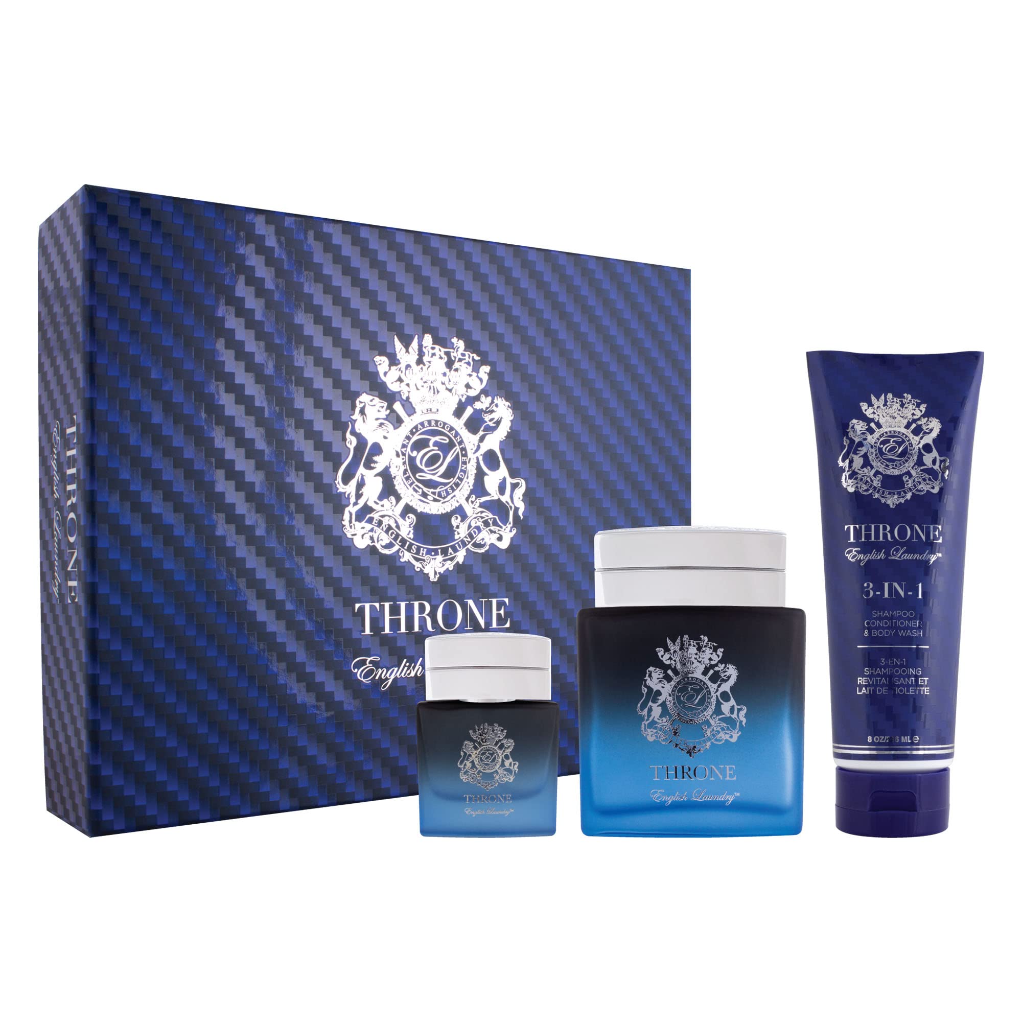 Amazon.com: English Laundry Throne 3 Piece Gift Set, 3.4 oz. : Beauty ...