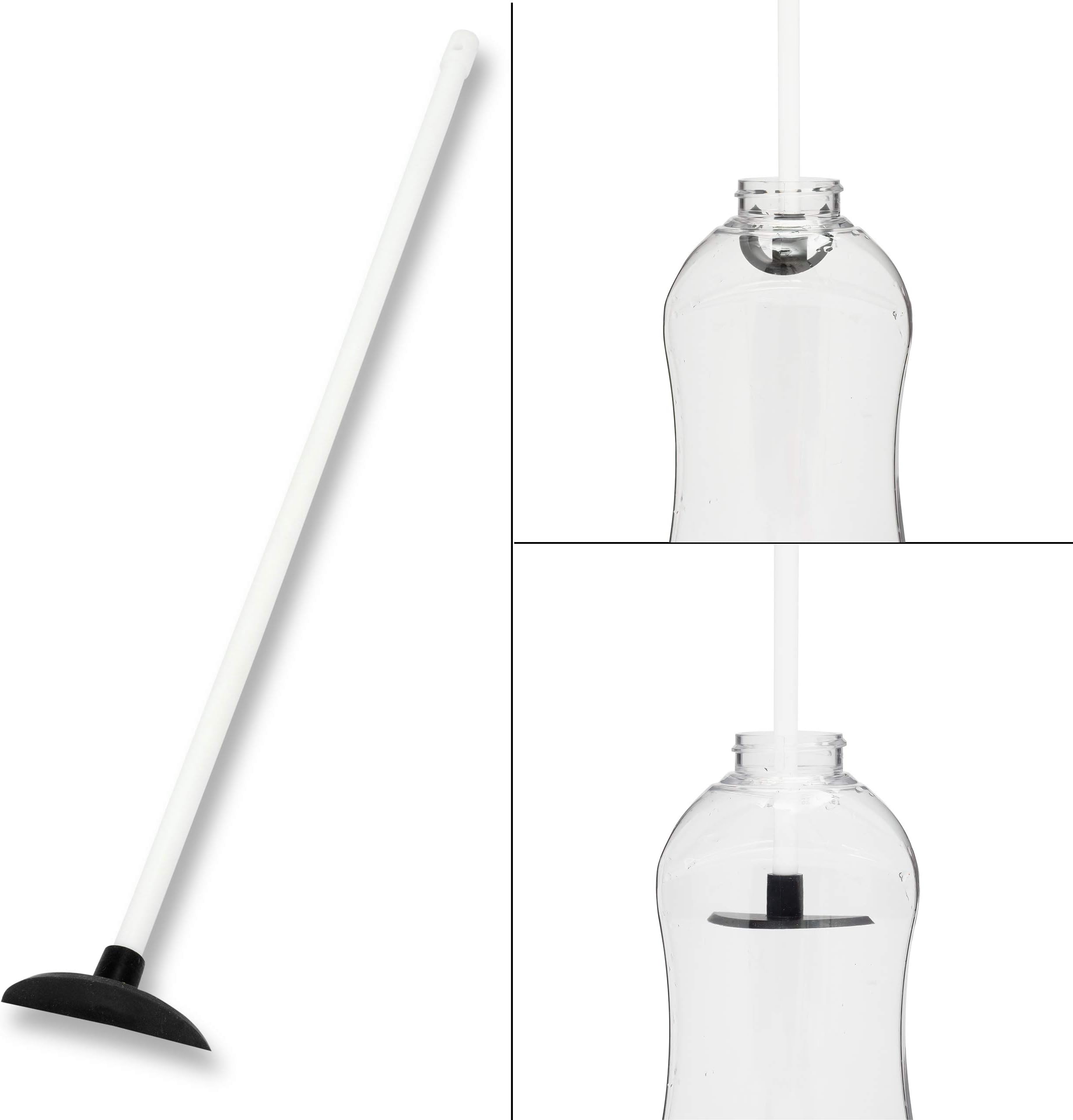 Amazon.com: Flessenlikker Bottle Scraper Mini Silicone Spatula for ...