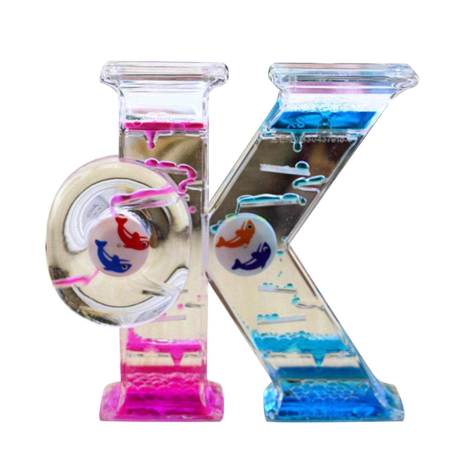 Buy Visual Hourglass, Oil Hourglass Liquid Floating Motion Bubbles ...