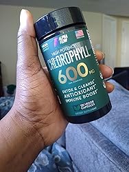 Amazon.com: Chlorophyll Capsules 600 mg - Natural Chlorophyll Pills for ...