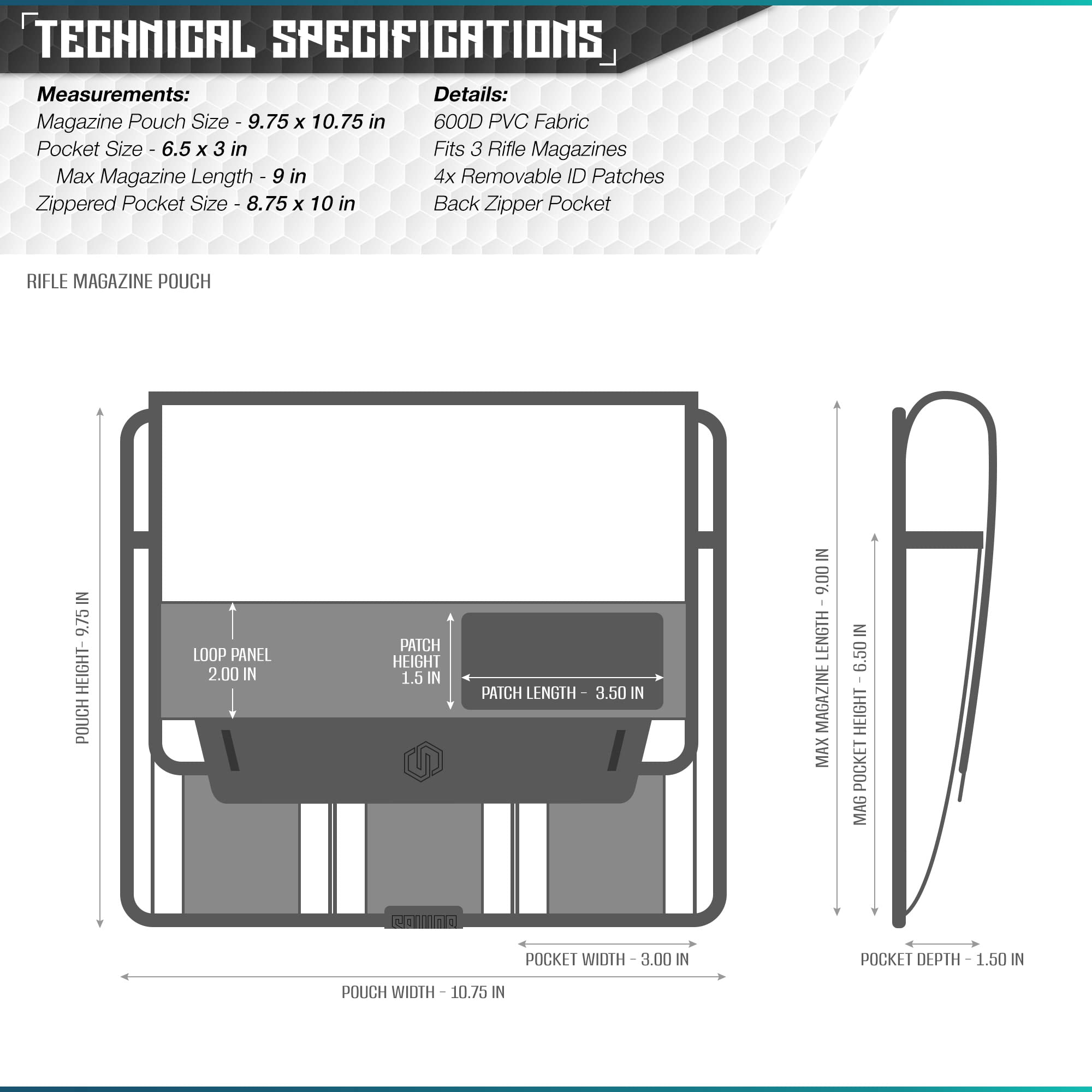 Snapklik.com : Savior Equipment Mag Buddy 2-Pack Tactical Triple Rifle ...