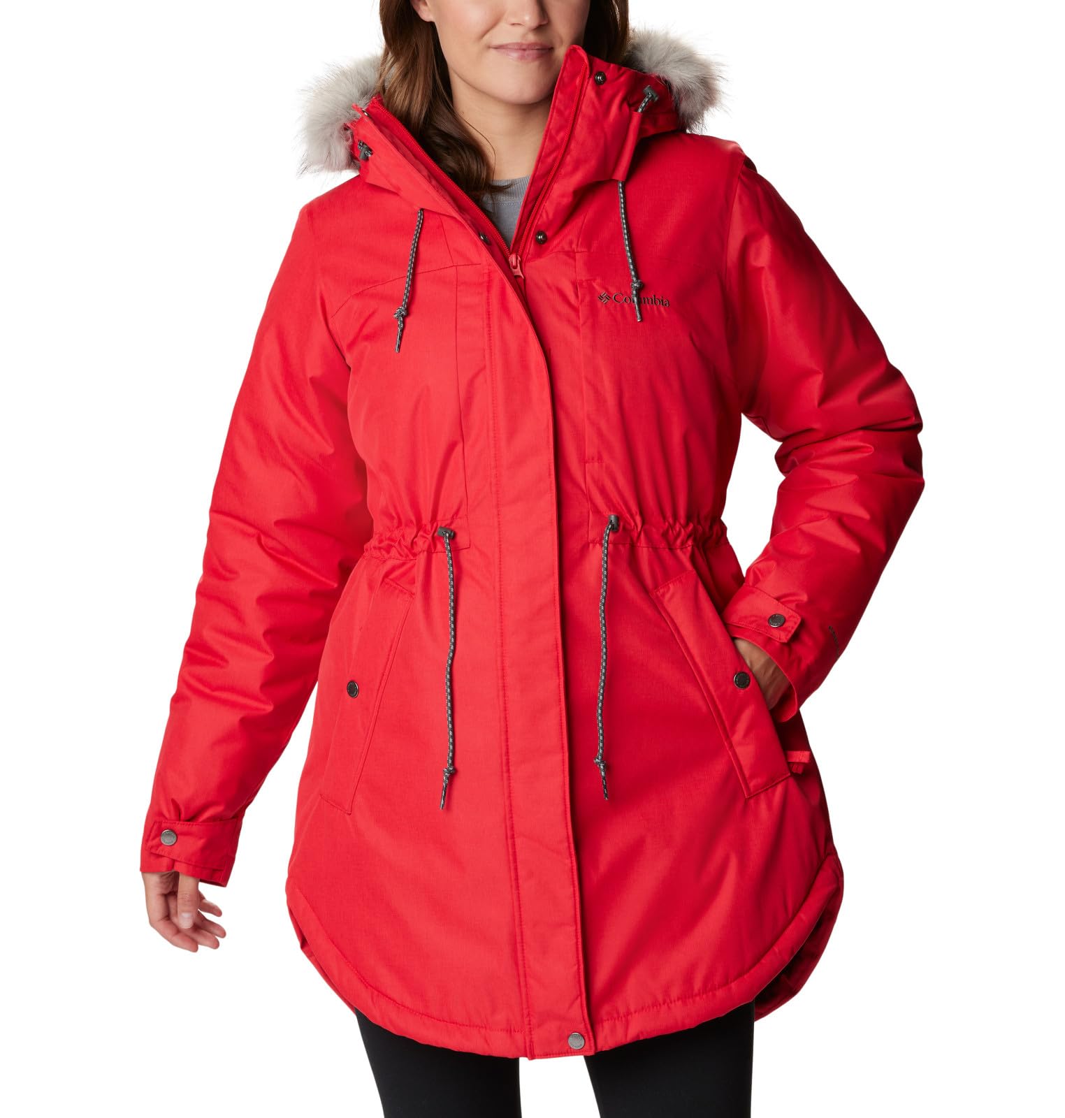 Columbia Women's Suttle Mountain Mid Jacket Small Red Lily for sale ...