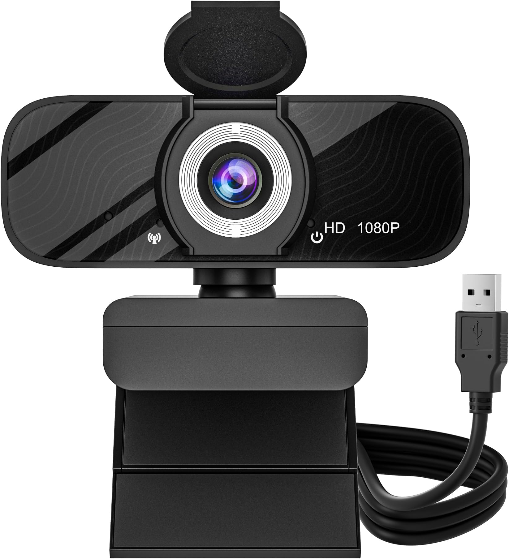 Amazon.com: Catitru Full HD 1080P Webcam with Built-in Mic Wide Angle ...