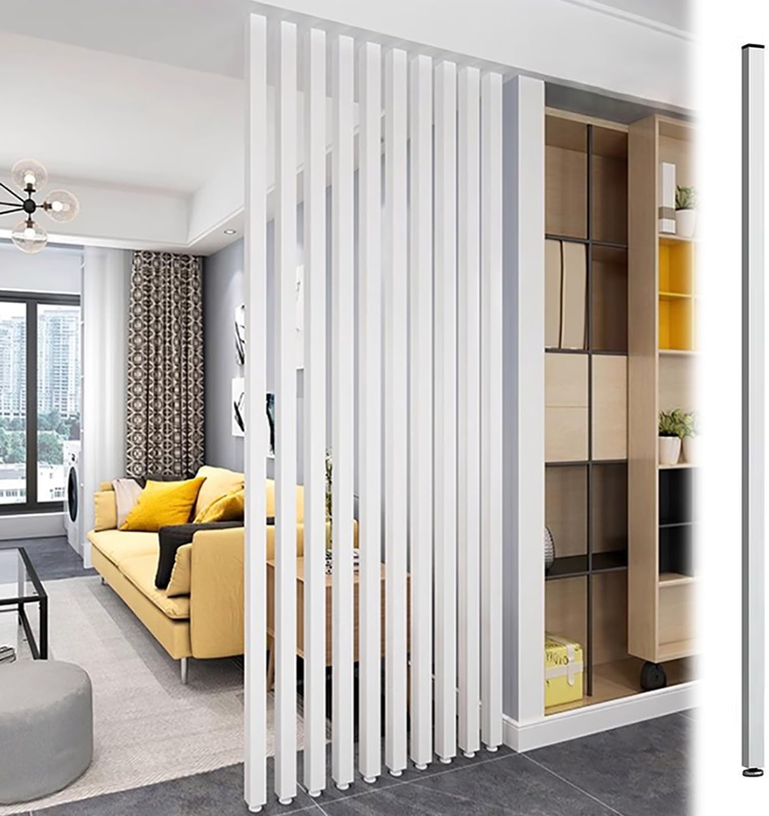 Divisorio per Ambienti Da pavimento a soffitto Divisorio per ambienti ...