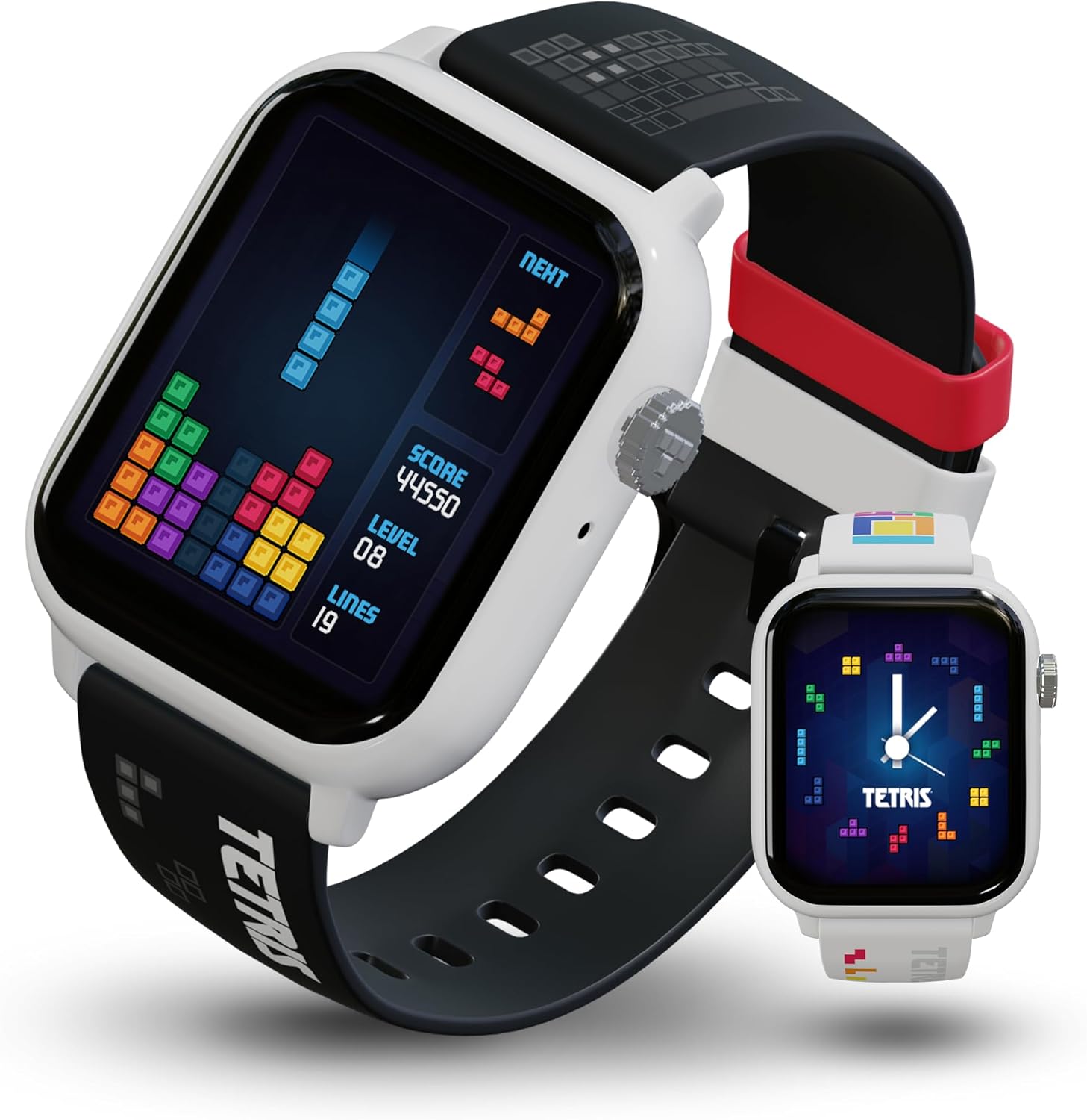 Amazon.com: Tetris: My Play Watch - Reloj inteligente retro para juegos ...